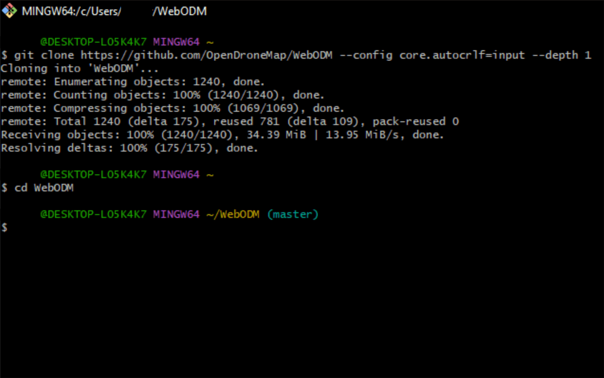 WebODM - Maps and 3D Models from Drone Images