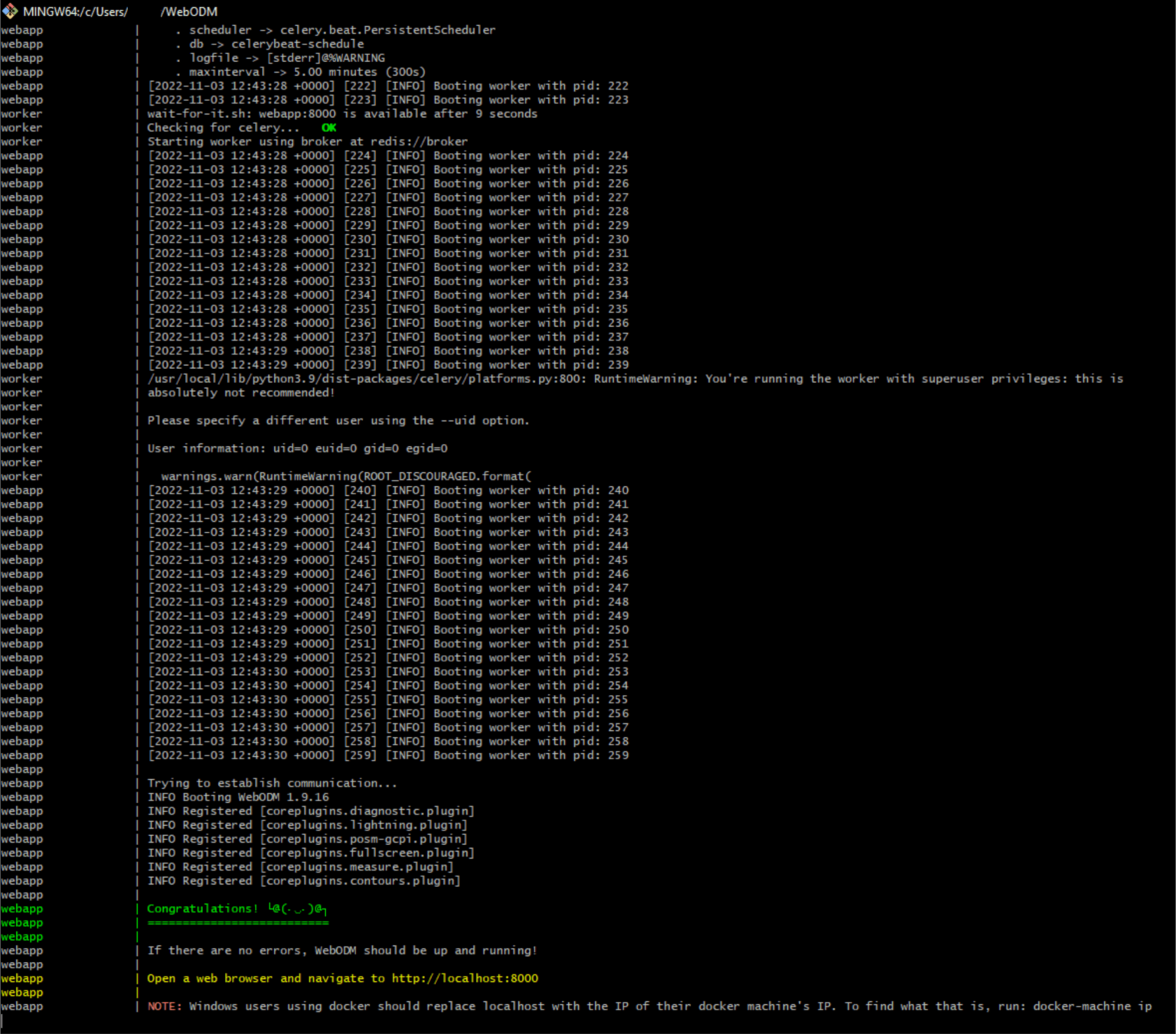 WebODM - Maps and 3D Models from Drone Images
