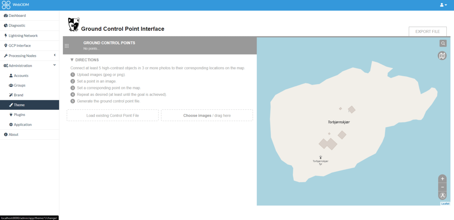 WebODM - Maps and 3D Models from Drone Images