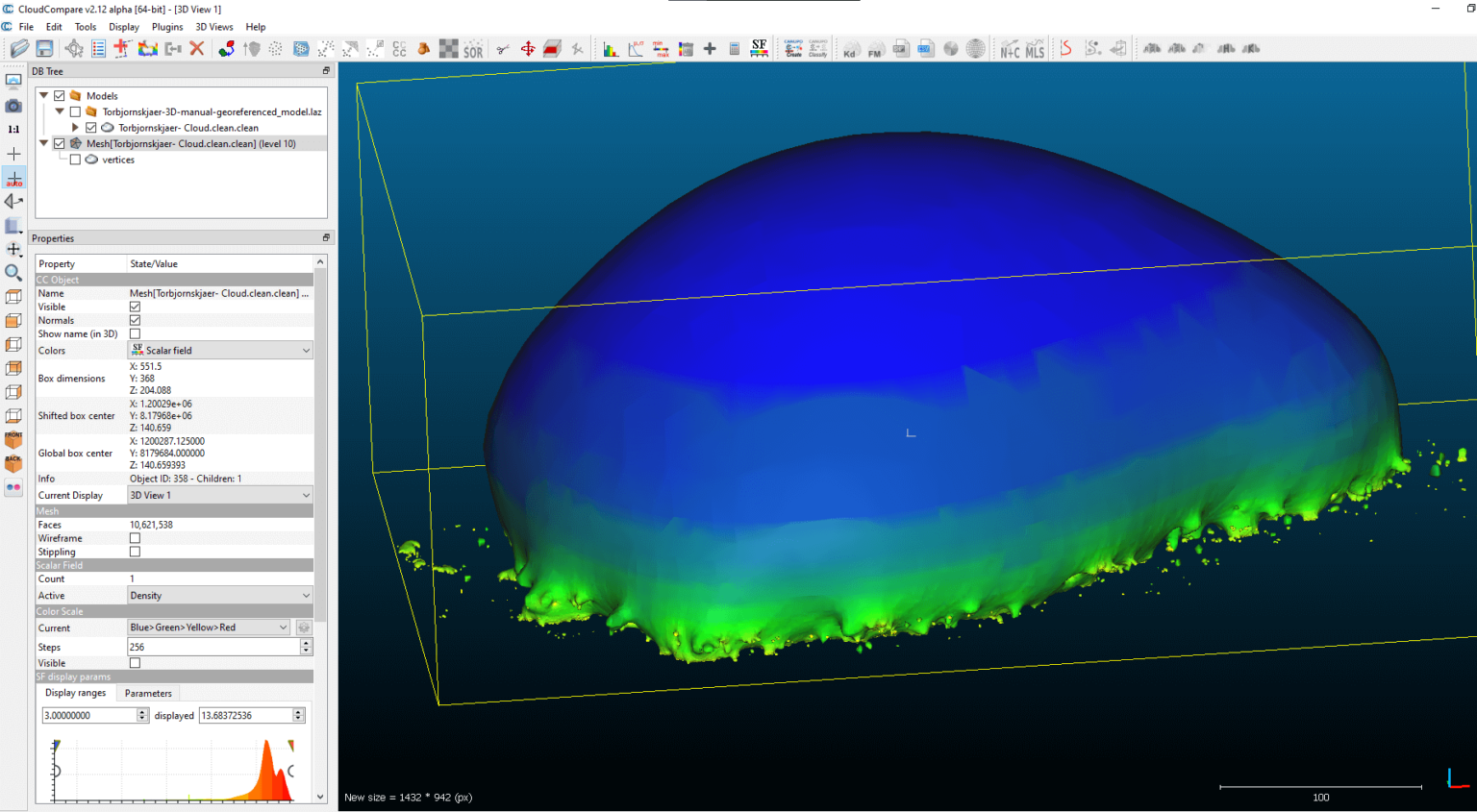 CloudCompare Point Cloud - 3 must-have point cloud analyses