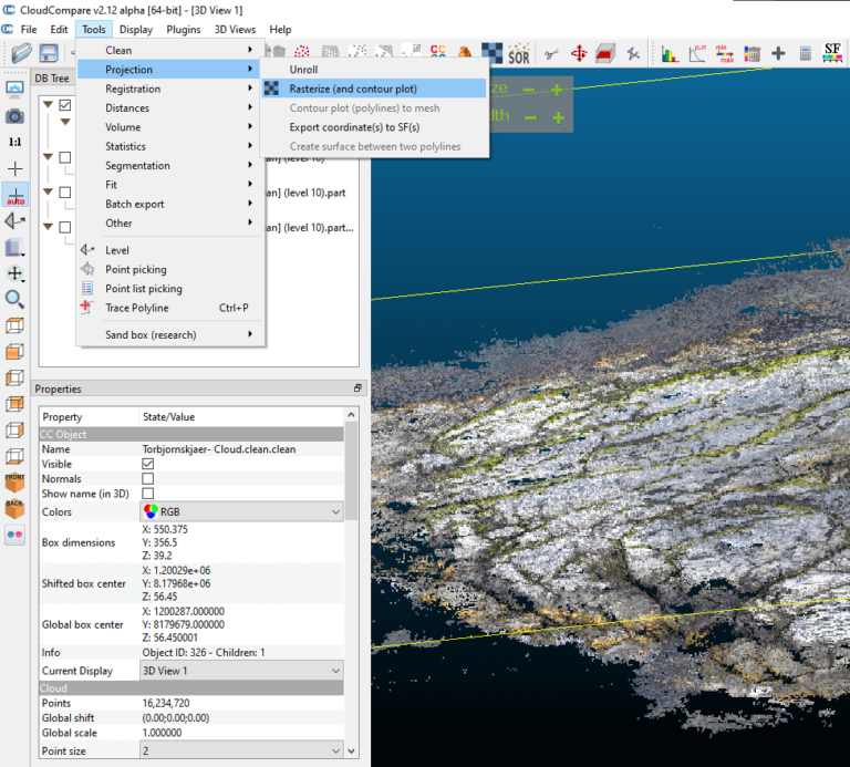 CloudCompare Point Cloud - 3 must-have point cloud analyses