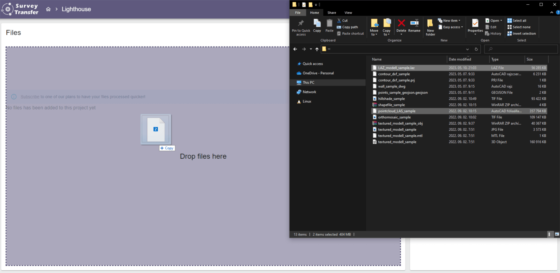 Sharing Point Cloud on the Web - Sharing LAS and LAZ