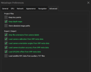 Unknown but very useful photogrammetry operations in Metashape